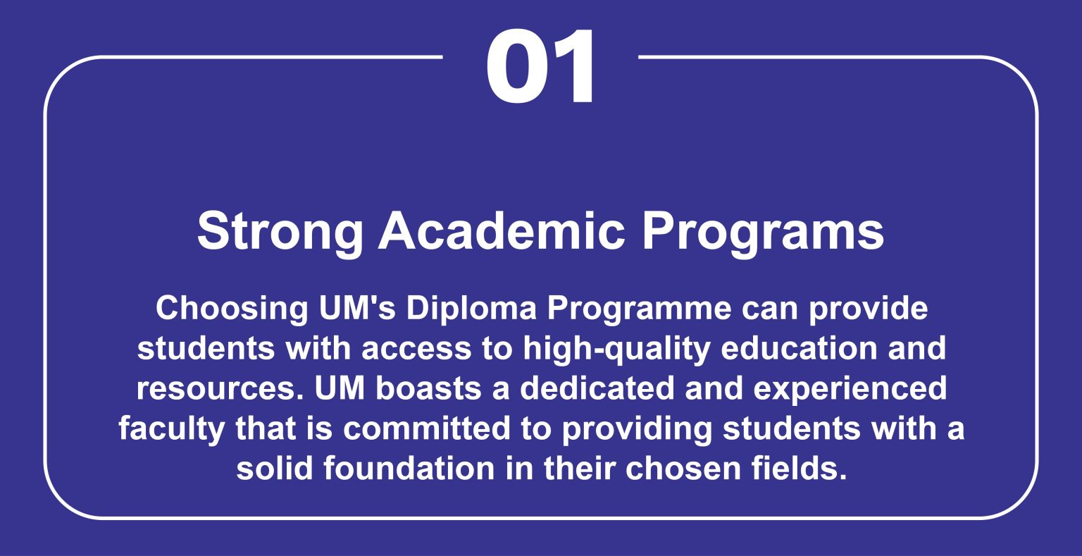 Diploma Universiti Malaya - Completion In 24 Month