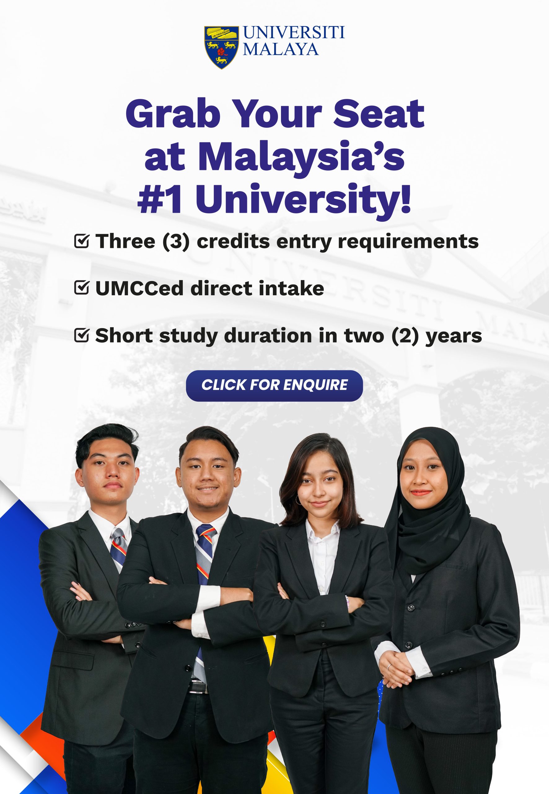 Diploma Universiti Malaya Completion In 24 Month