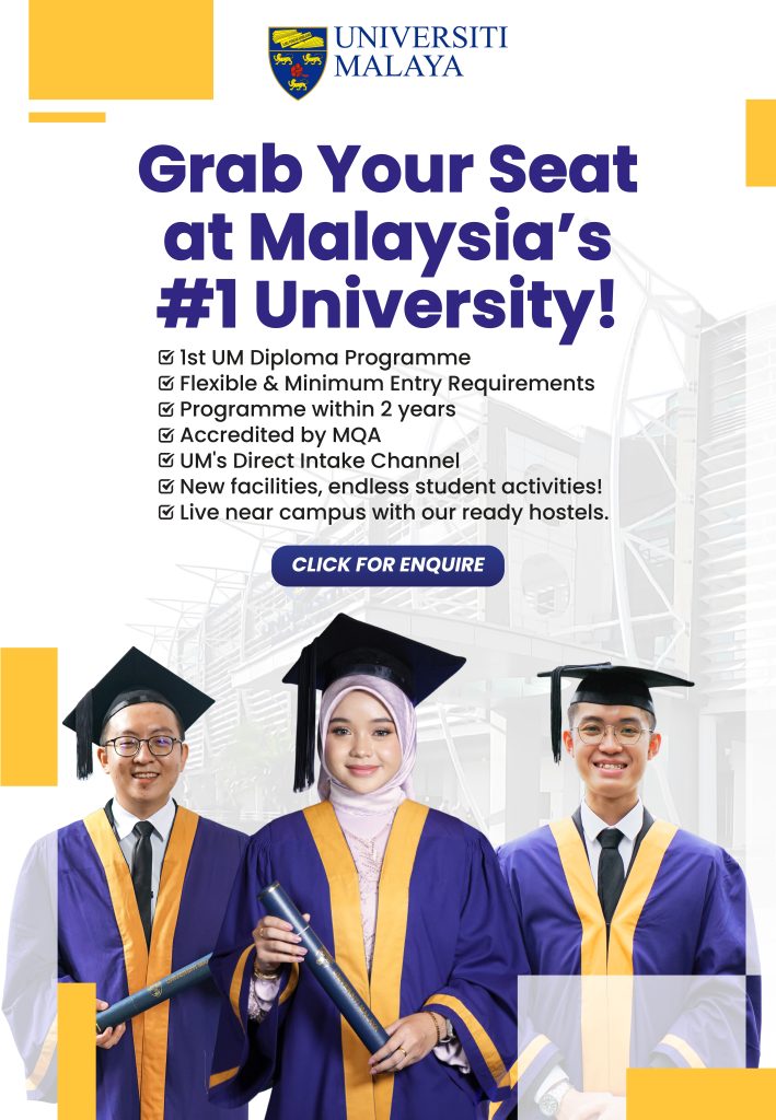 Diploma Universiti Malaya - Completion In 24 Month