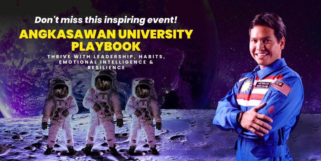 Don,t miss this inspiring event, Angkasawan University Playbook - Book ...